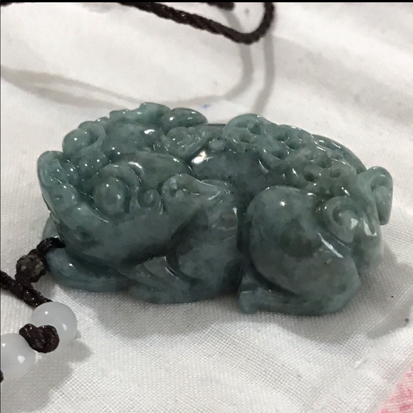 Jade | Jewelry | Certd Jade Jadeite Hand Carved Dragon Pendant | Poshmark